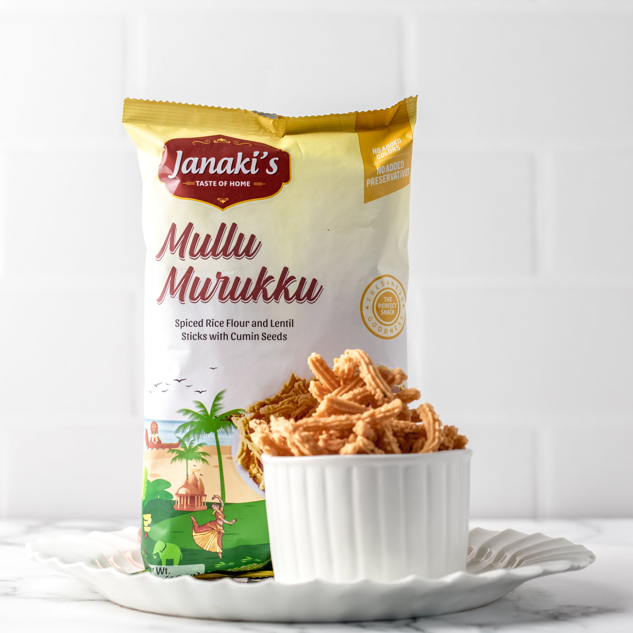 Mullu Murukku – South Indian Snacks Online in USA – Janaki Foods